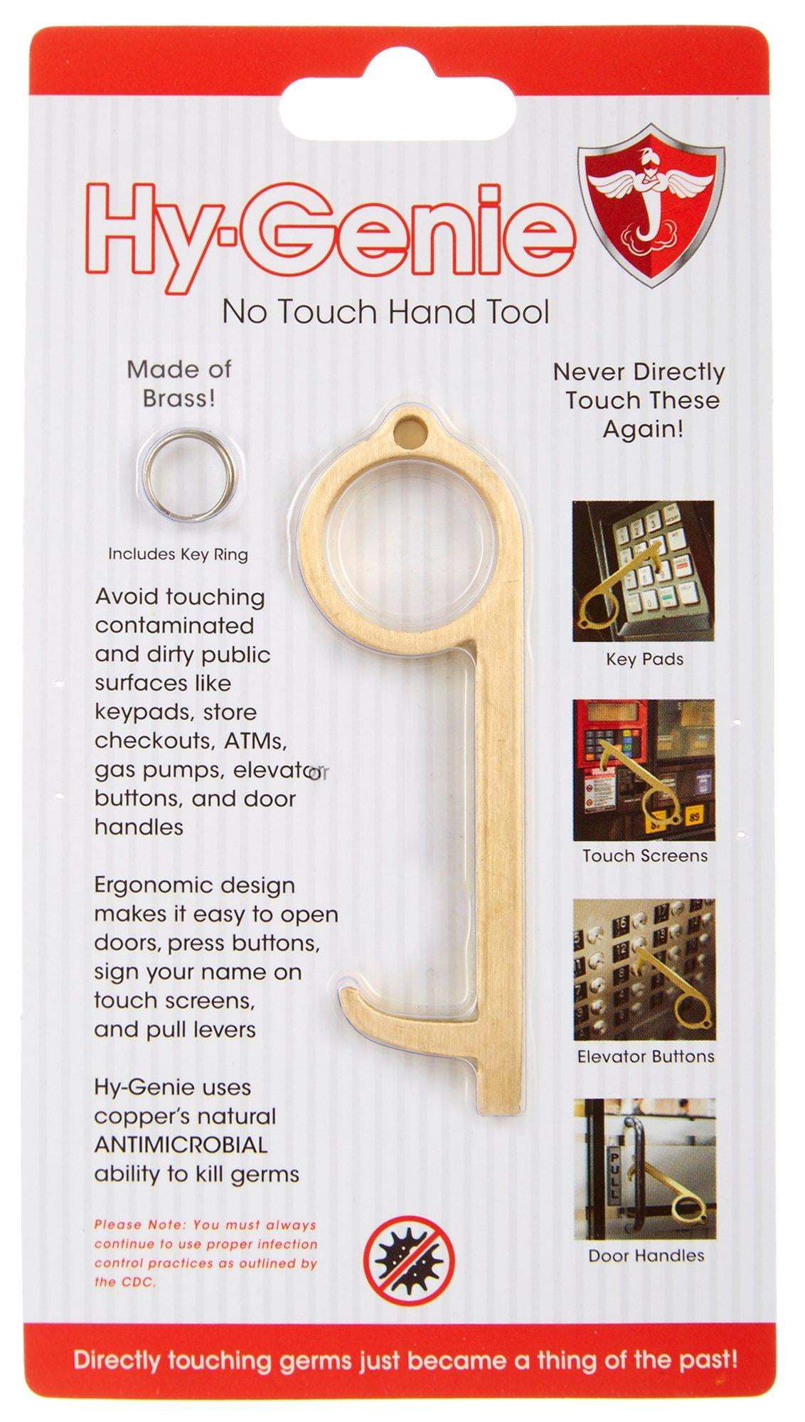 Hy-Genie Brass No Touch Hand Tool One Size Brass - Walmart.com