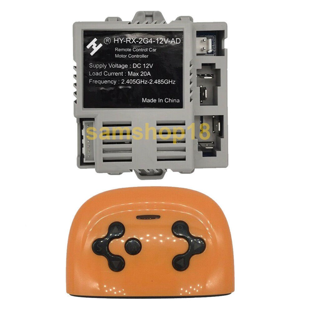 Hy Jr-Rx-12V 6V 24V Control Box for Children\'S Electric Car 2.4Ghz ...