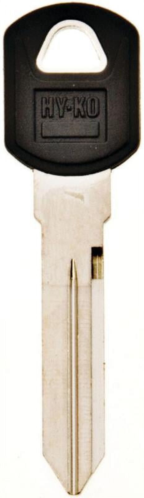 Hy-Ko 0198341 GM Key Blank Rubber - Black - For Buick, Cadillac ...