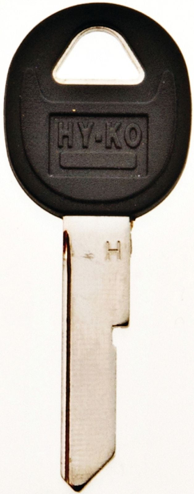 Hy-Ko 12005B45 Key Blank, 2.23 in L x 0.85 in W, Brass, Nickel Plated ...