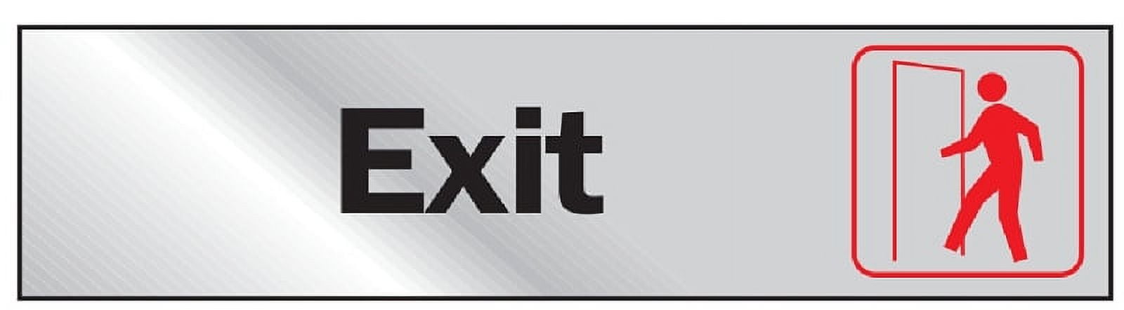 Hy-Ko 2x8 Exit Sign 471 - Walmart.com