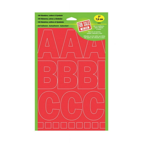 Peel And Stick Letters