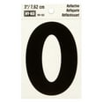Hy-Ko 3-Inch Reflective Vinyl Letter O, Self-Adhesive, Weather ...