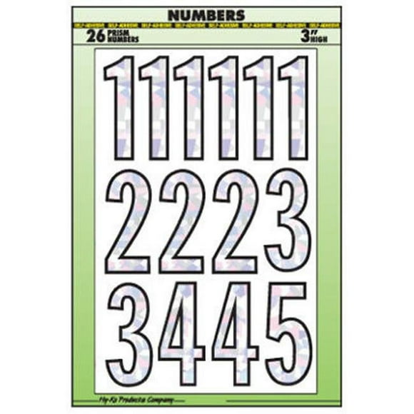 Hy-ko Numbers, Letters & Signs