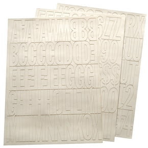 2 Inch White Mailbox Numbers
