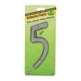 Hy-Ko 4 inch Reflective Plastic House Address Number 4, Includes ...