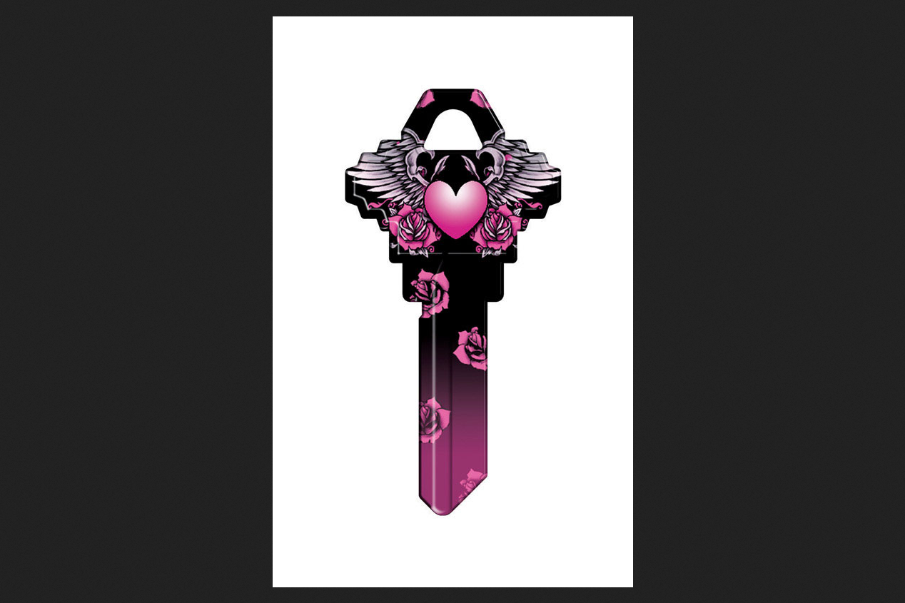 Hy-Ko Cylinder Single Sided Key Blank, Painted - Walmart.com