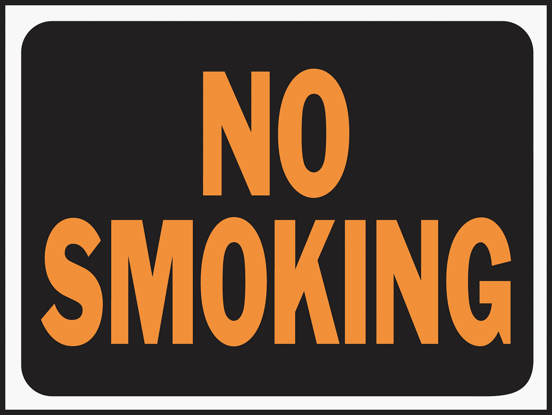 Hy-Ko Fluorescent Sign - Single Pack — Residential Use, Standard ...