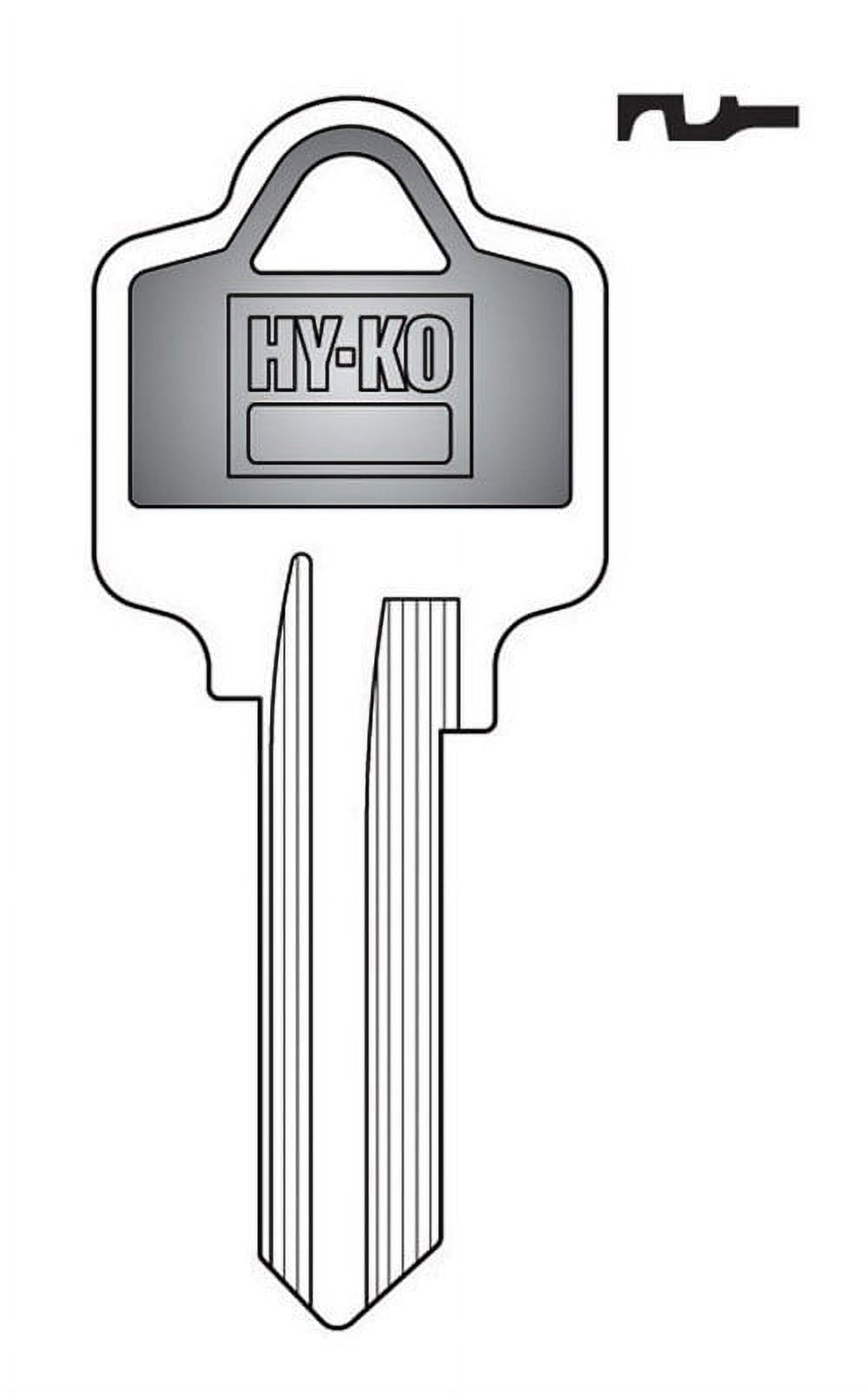 Hy-Ko Key Blank Cylinder Arrow Ez# Ar1pb Single Sided 5 Pc / Bag Upc ...