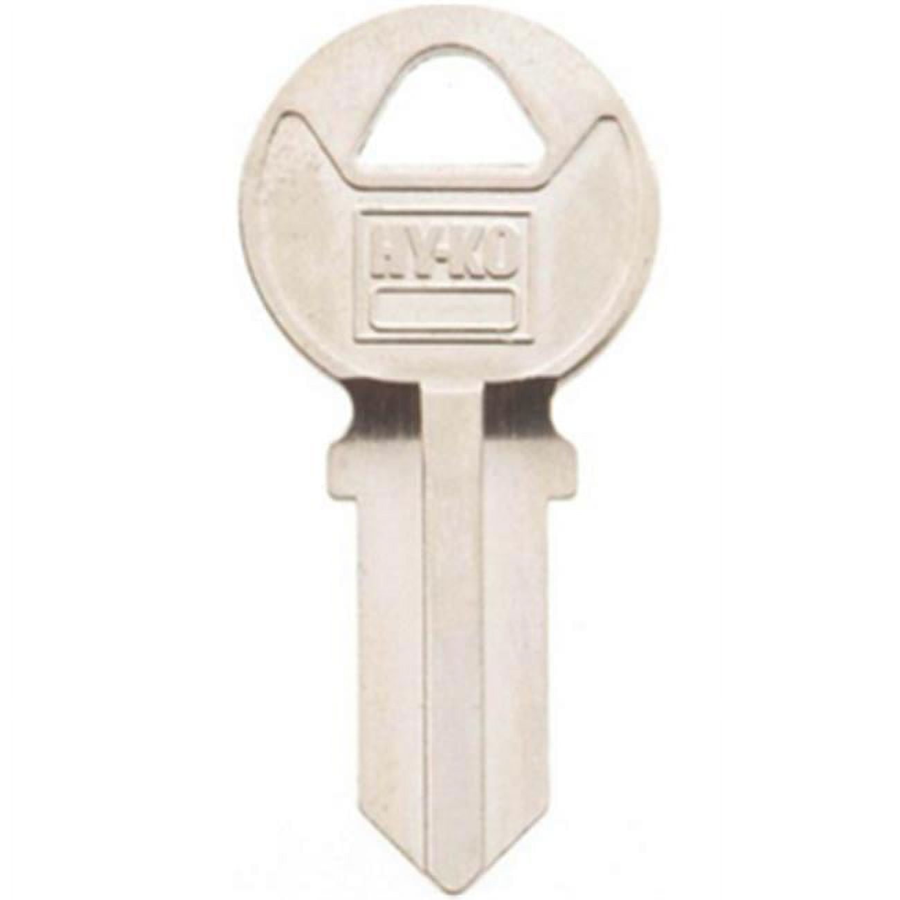Hy-Ko 11010AM1 Key Blank, Brass, Nickel Plated - Walmart.com
