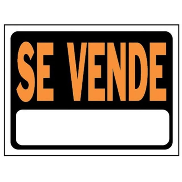 Hy-Ko Products 3104 8.5 x 12 in. Se Vende Sign- Pack Of 10 - Walmart.com