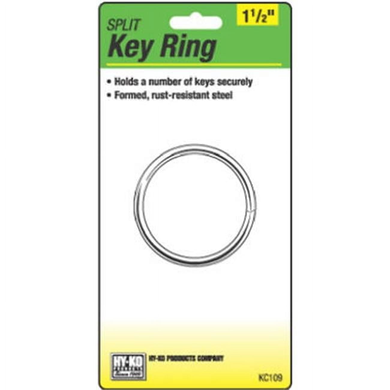 Hy-Ko Products KC110 1.75 in. Split Key Ring, Pack Of 5 - Walmart.com