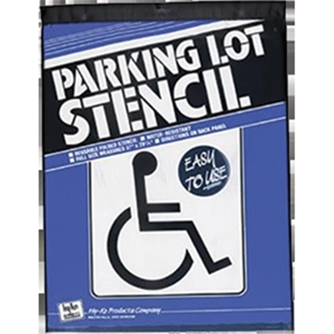 Hy Ko Products PLS-52 5 x 24 in. Plastic Reusable No Parking Stencil ...