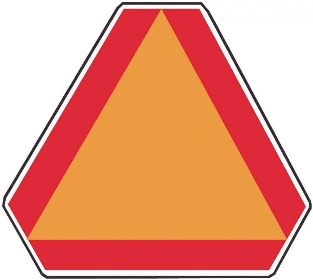 Hy-Ko Slow Moving Emblem Sign TA-1 - Outdoor Vehicle Safety Sign ...