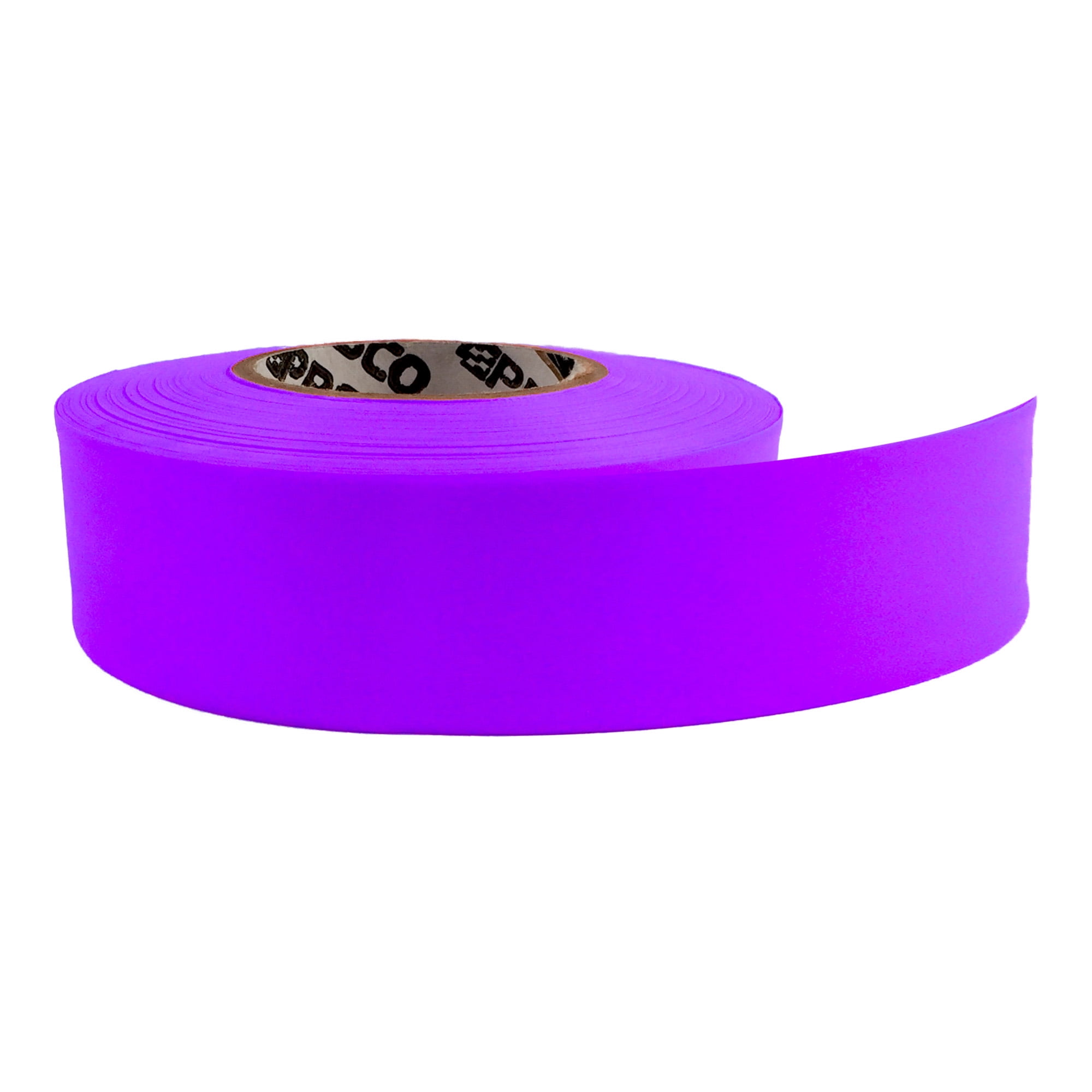 Hy-Ko Purple Flagging Tape, 150' Roll 1.25" Wide, PVC, Reusable ...
