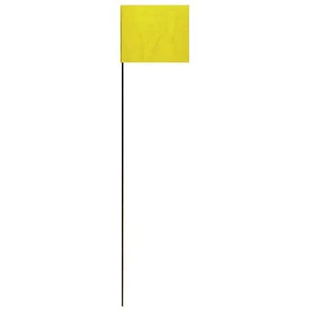Hy-Ko Sf-21/Yl Marking Flag,Yellow,Solid Pattern,Pk25 - Walmart.com
