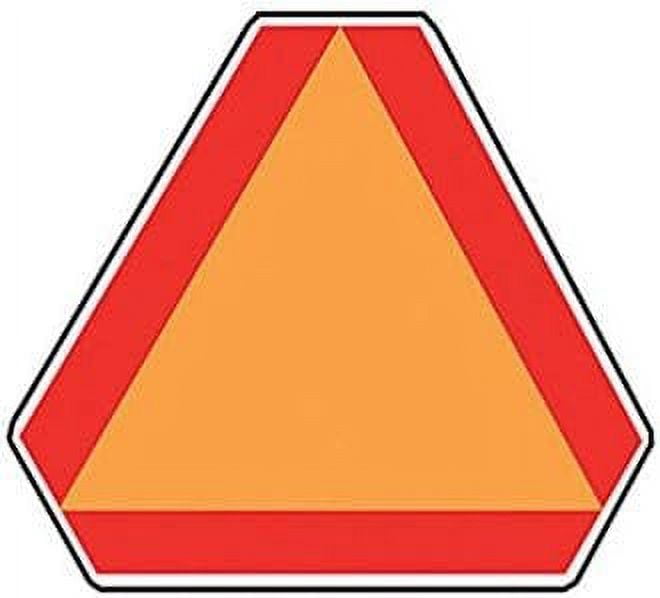 Hy-Ko TA-1 Metal Slow Moving Vehicle Emblem - Walmart.com