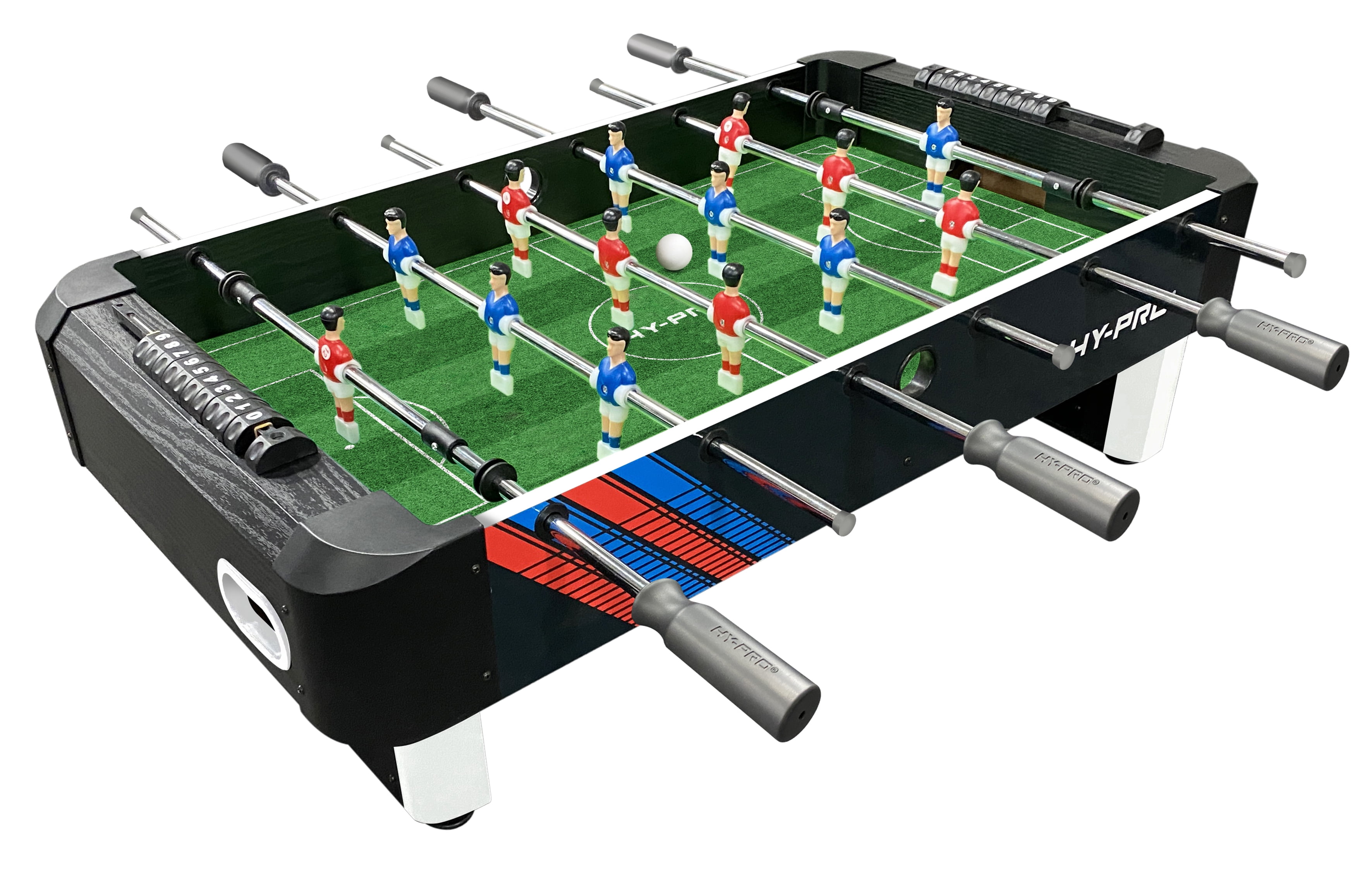 Hy-Pro Sports 36" Helix Tabletop Foosball Table - Family Action, Pro ...