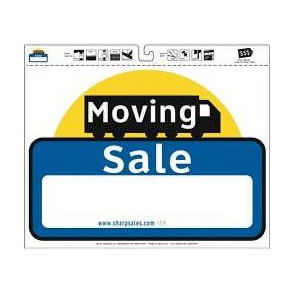 Hy-ko SSP-303 20 in. X 24 in. Moving Sale Sign - Pack of 3 - Walmart.com