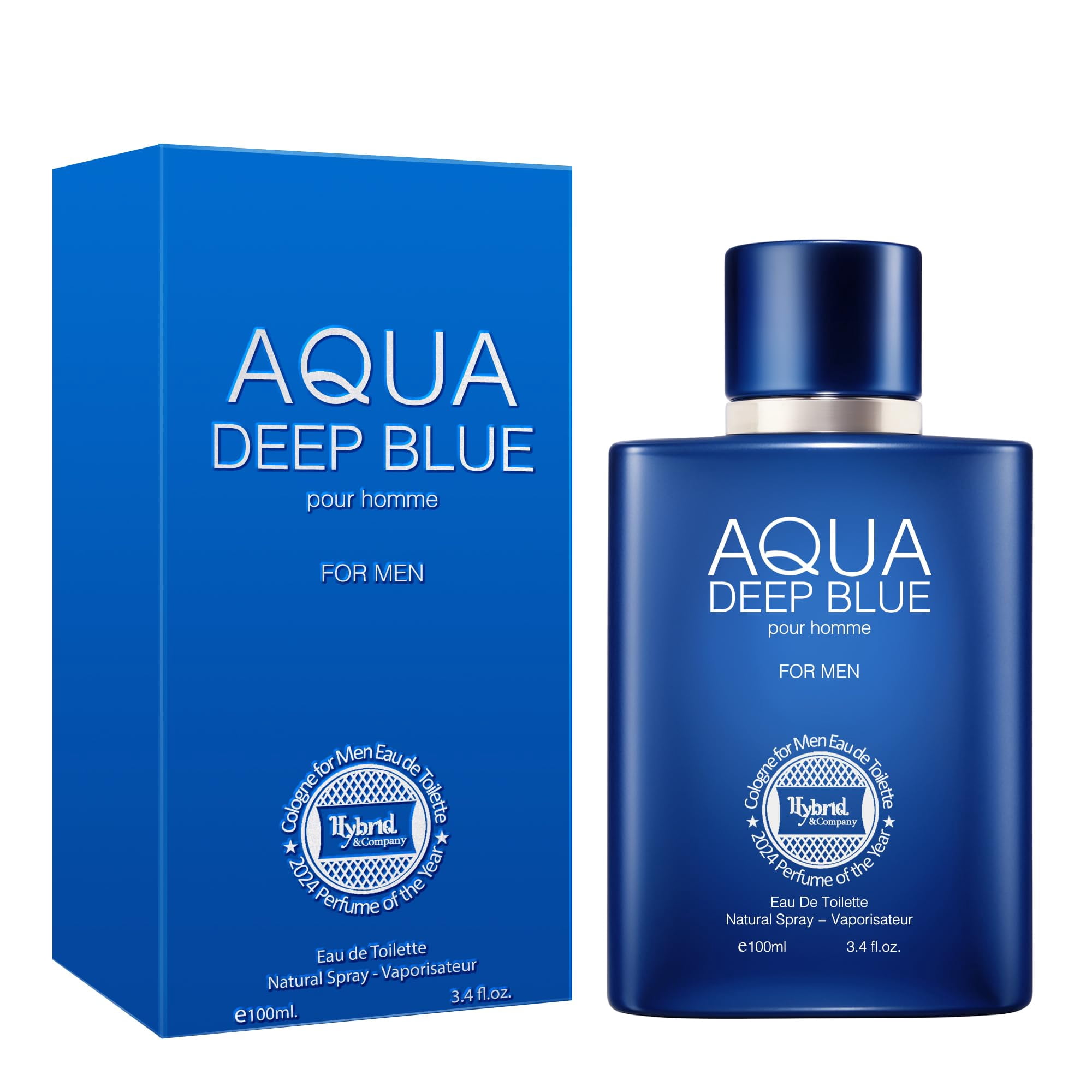 HyBrid & Company Aqua Deep Blue Pour Homme For Men Eau De Parfum ...