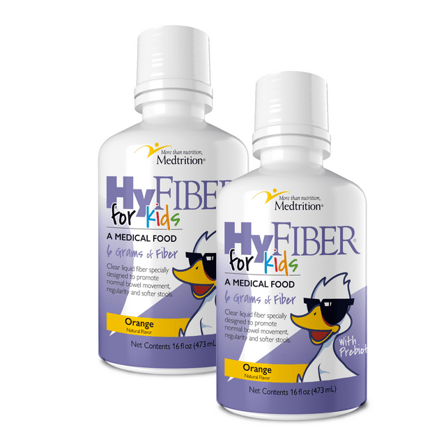 HyFiber Daily Liquid Fiber Supplement for Children, Supports Regularity ...