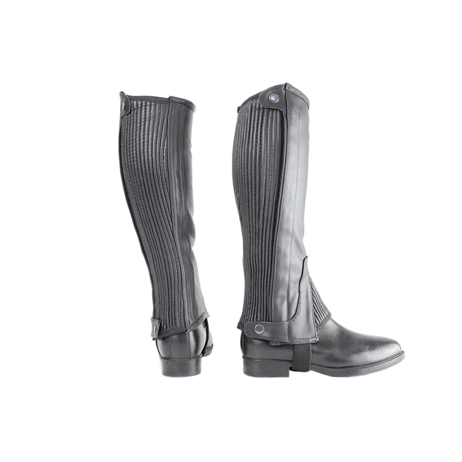 HyLAND Adults Leather Half Chaps - Walmart Business Supplies