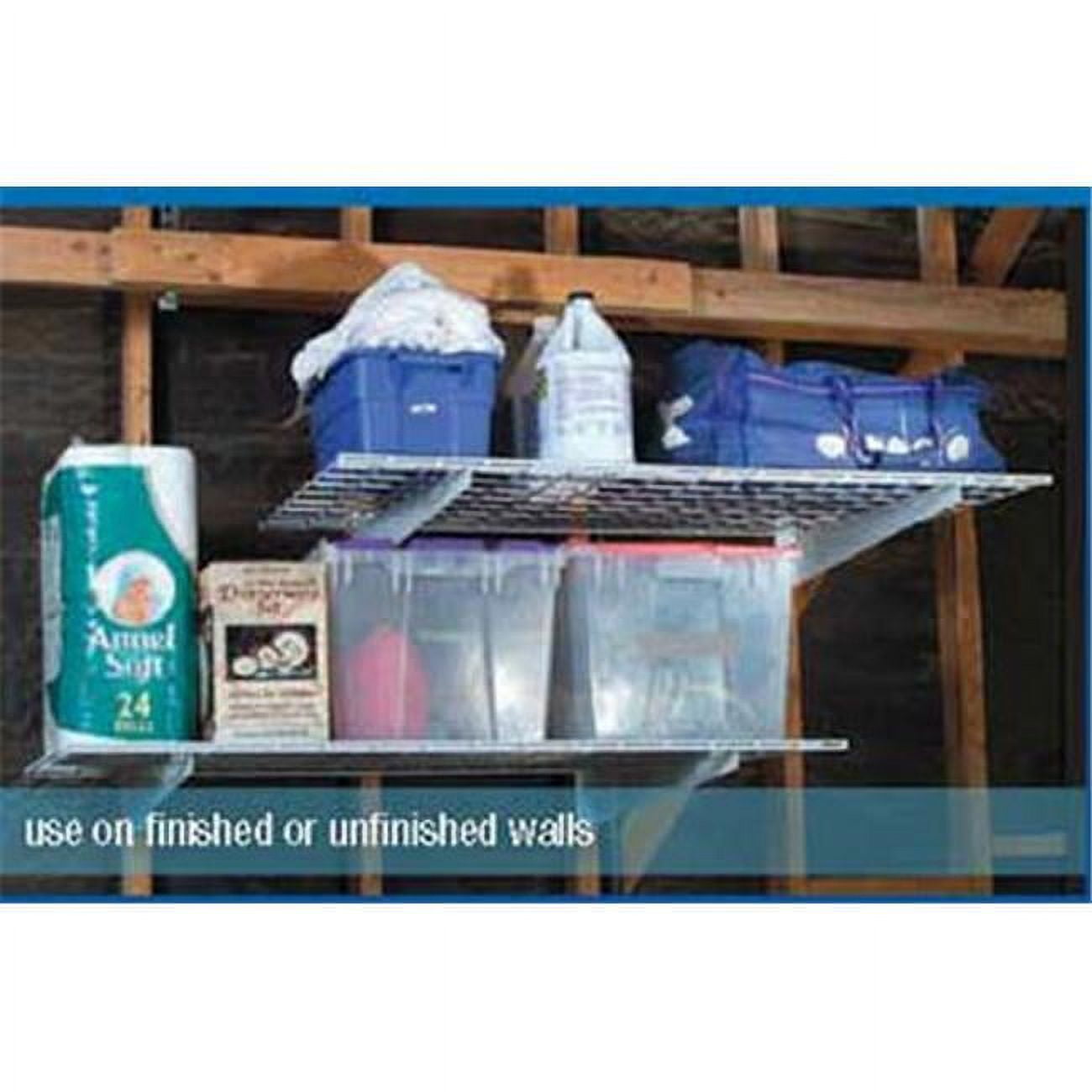 HyLoft 00630 48 in. x 24 in. Garage Storage Wall Shelfs 2-Pack, 150 ...