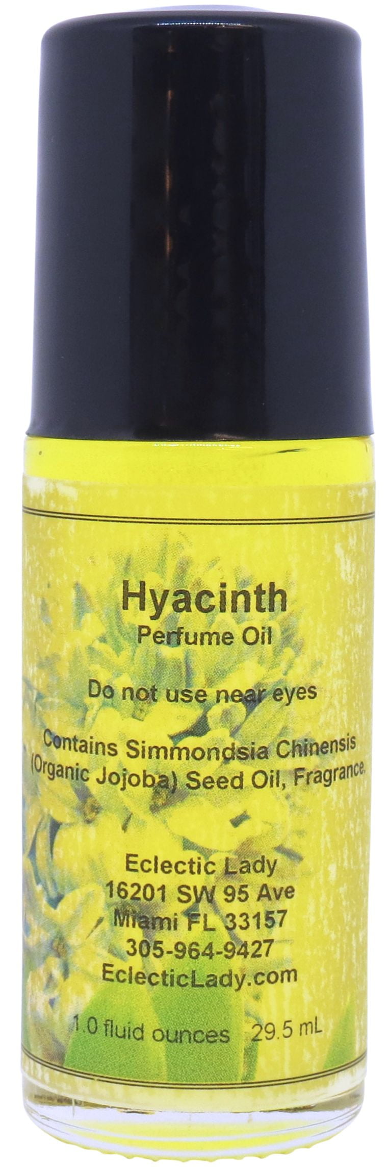 Hyacinth Perfume Oil, 1.0 Oz Portable Roll-On Fragrance with Long ...