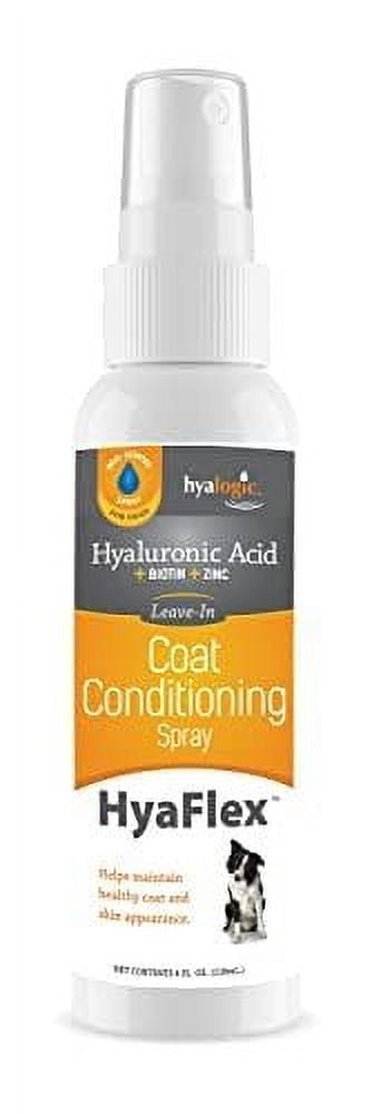 Hyalogic Coat Conditioning Spray 4oz for Dogs, Cats, and Pets - Leave ...