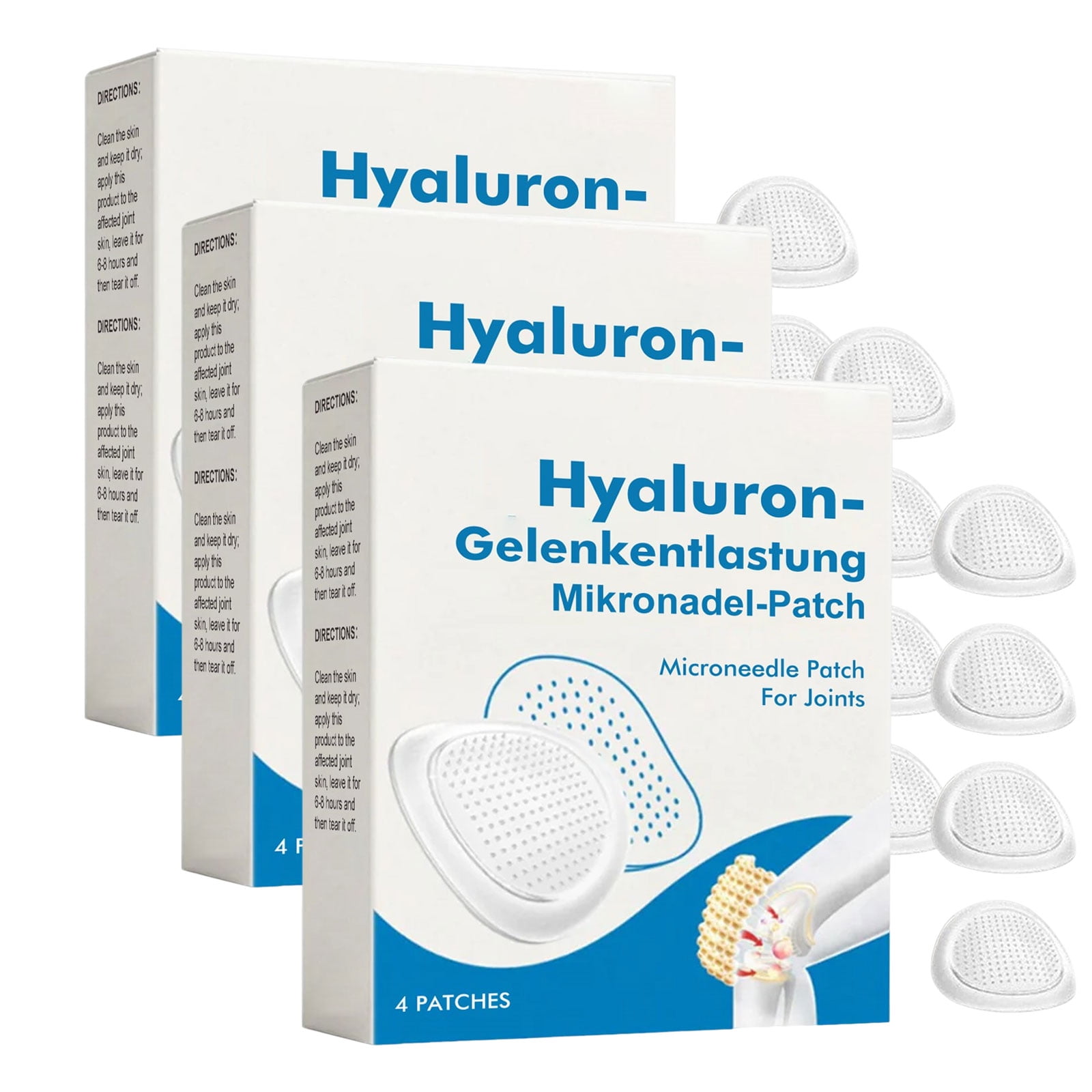 Hyalur-on Joint Relief M-icroneedle Patch, Hya-luron Microne-edle Joint ...