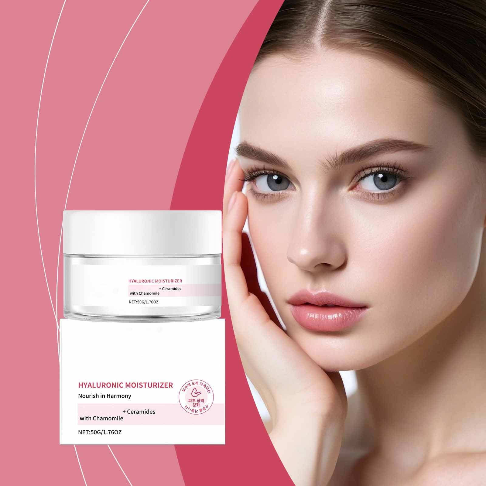 Hyaluronic Acid Moisturizing Cream, Skin Barrier Protecting Treatment ...
