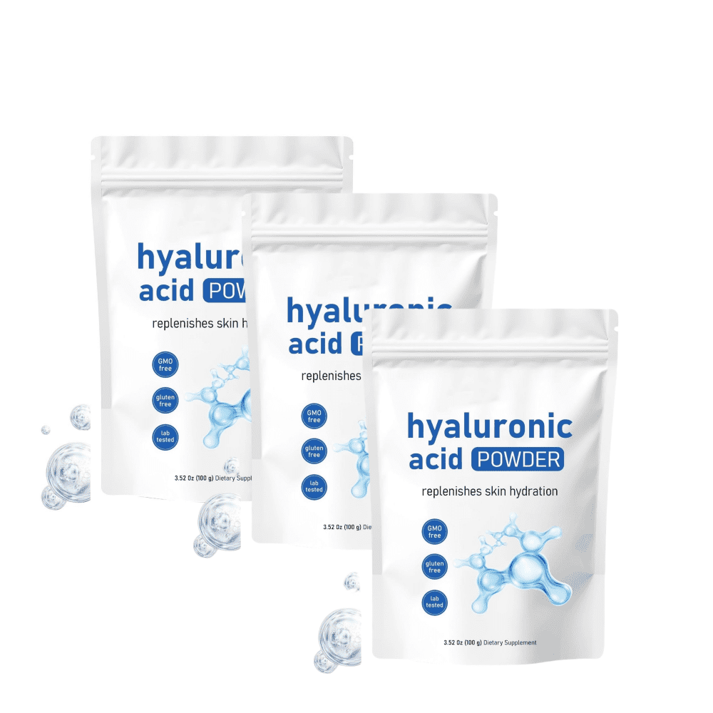 Hyaluronic Acid Powder,Hyaluronic Acid Powder for Skin Care,Low ...