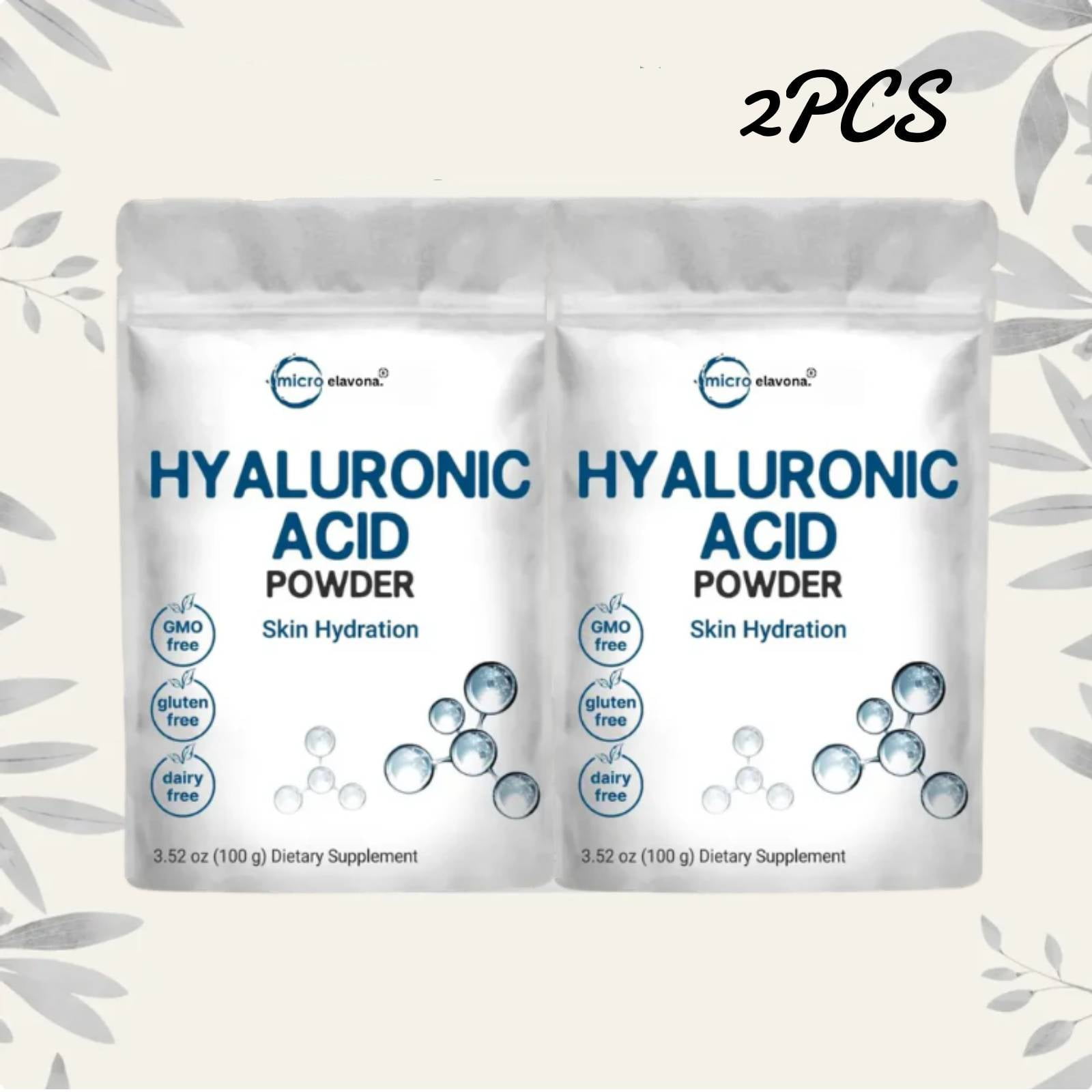 Hyaluronic Acid Powder, Ultra-Pure & High, Performance Hyaluronic, DIY ...