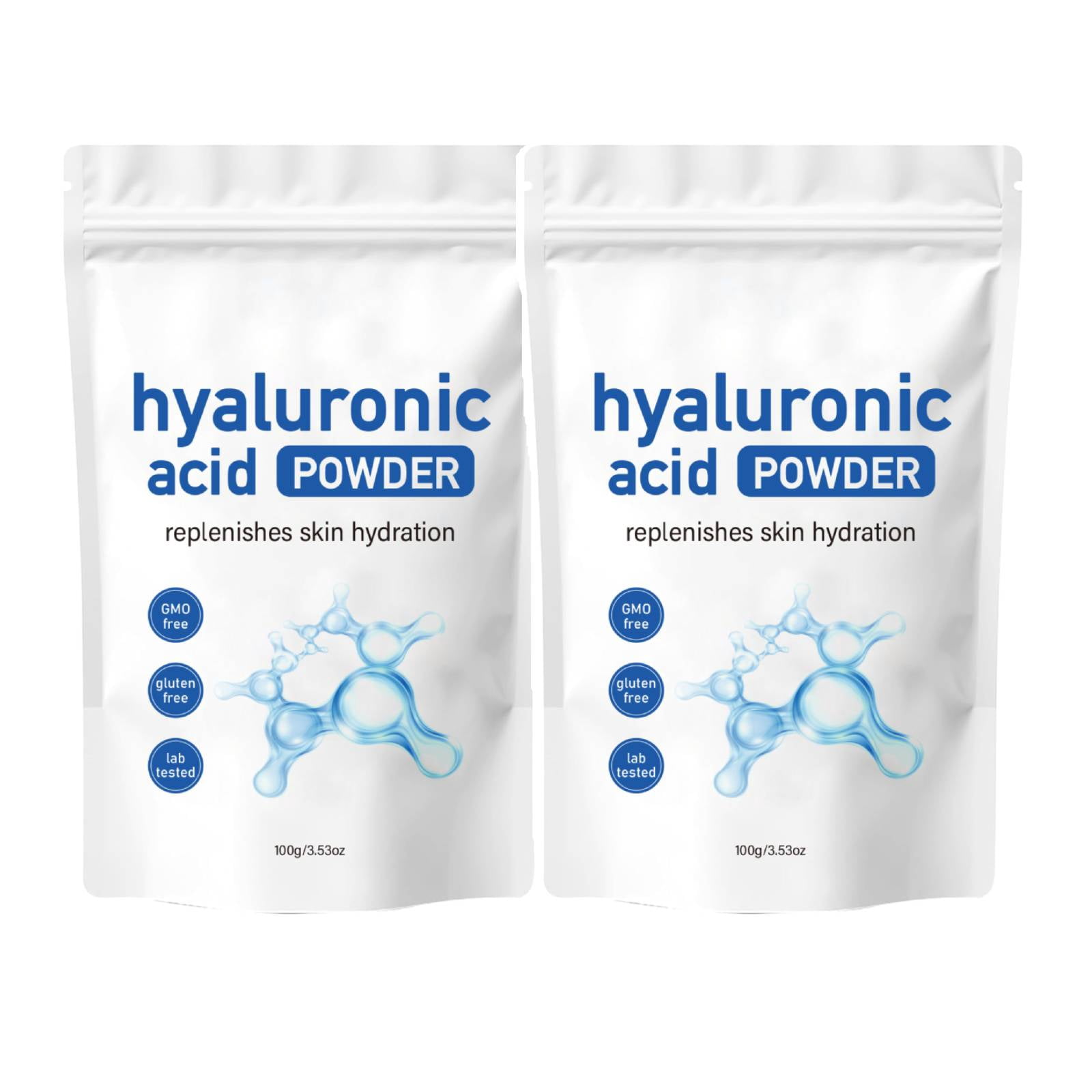 Hyaluronic Acid Serum Powder For Face DIY 100g Cosmetics Grade Skin ...