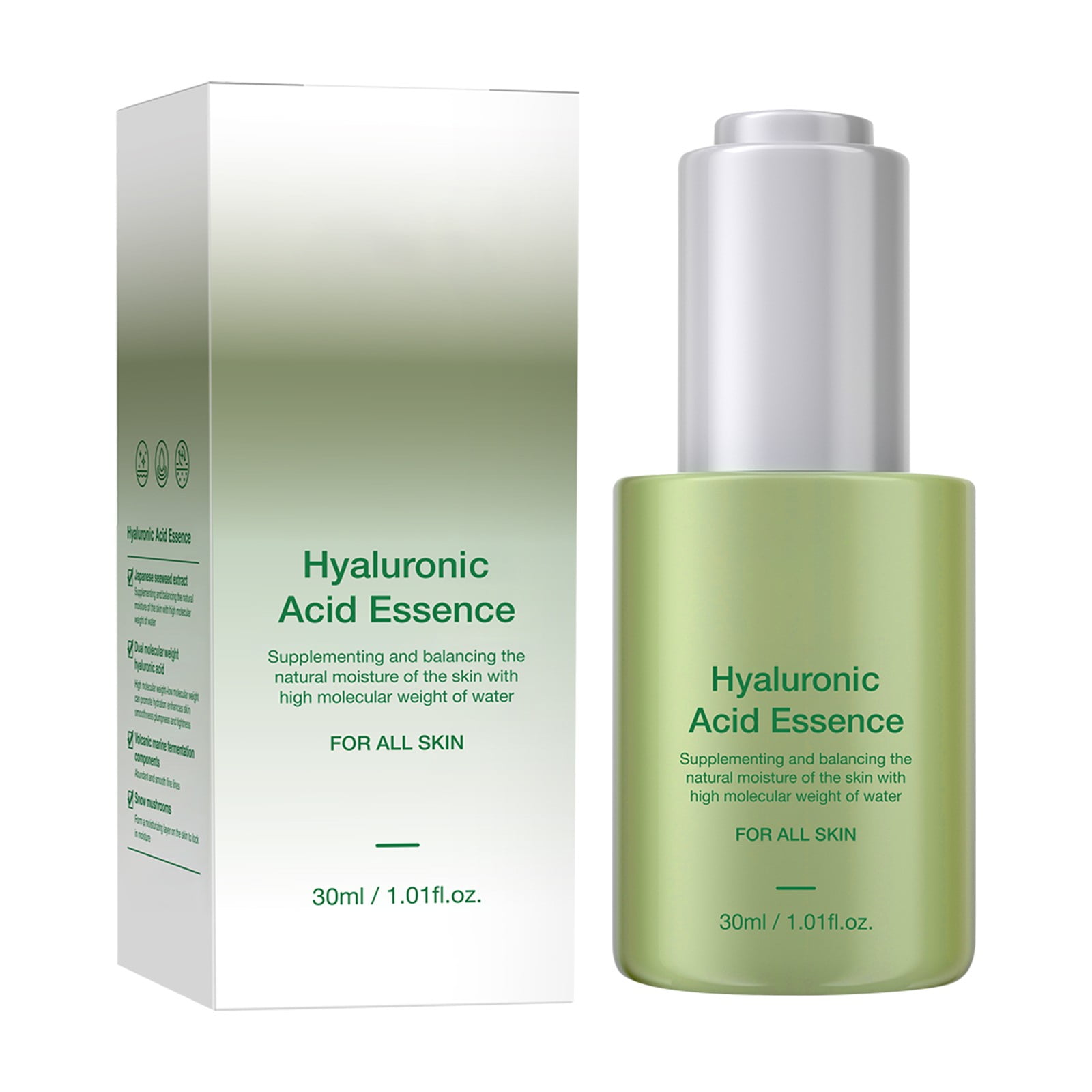 Hyaluronic Acid Serum Real Complexion Skin Hydrating Toner for Dry Dull ...