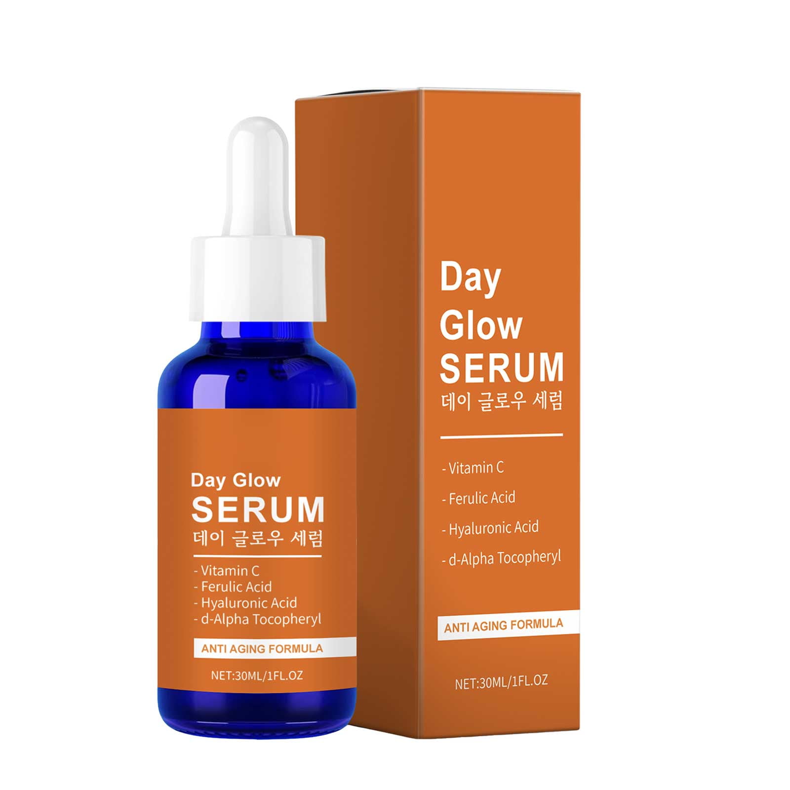 Hyaluronic Acid Serum with Vitamin C & CE Ferulic Acid Potent Anti ...