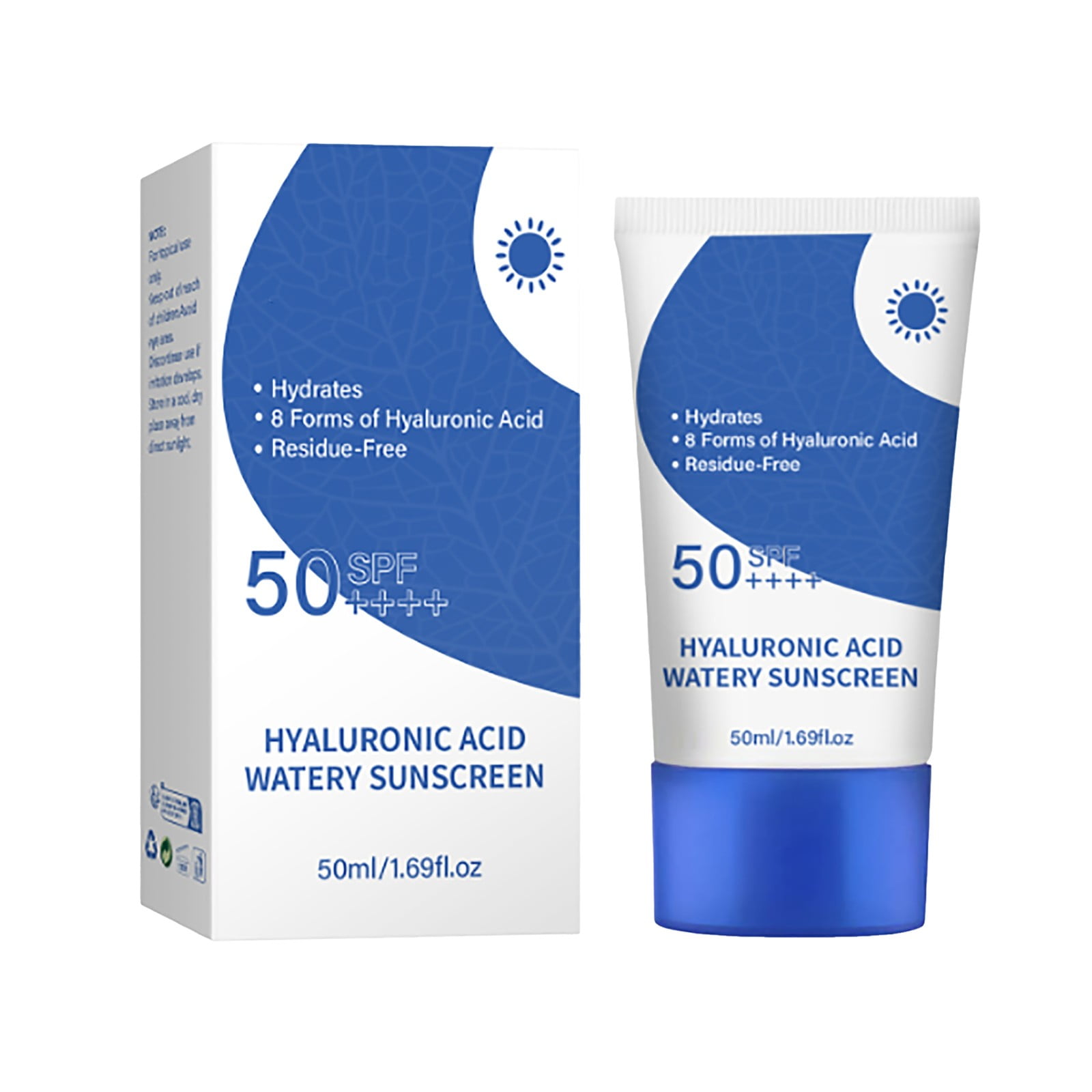Hyaluronic Acid Watery Sunscreen, Hydrates, 8 Forms of Hyaluronic Acid ...