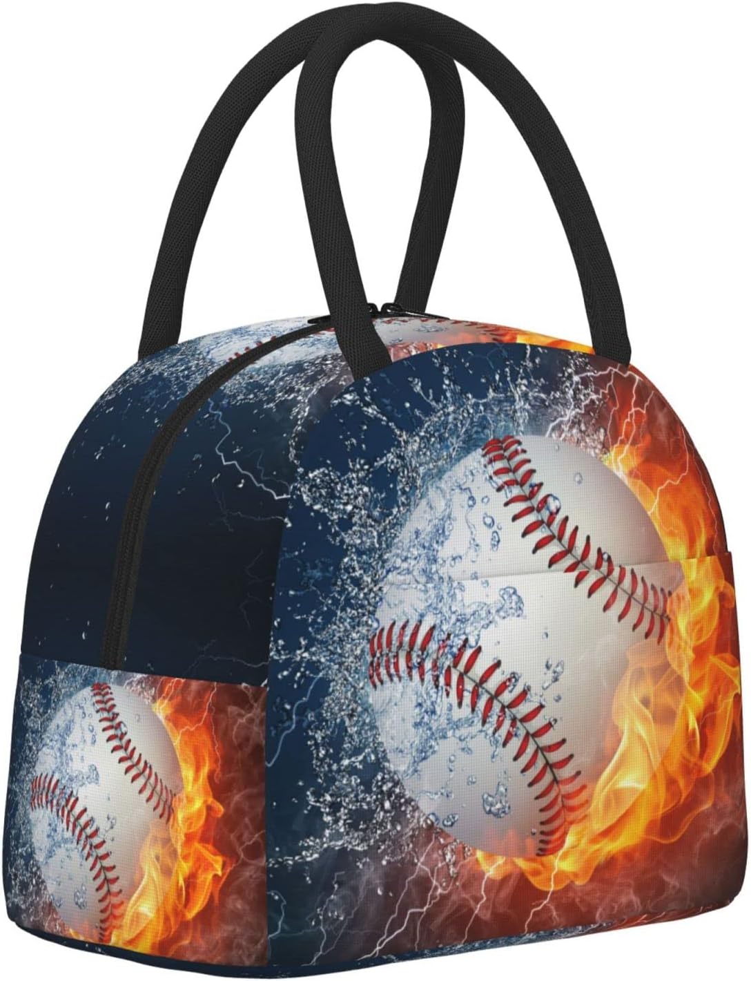 Hyang Basketball Lunch Bag Women Men Insulated Lunch Box Cute Cooler ...