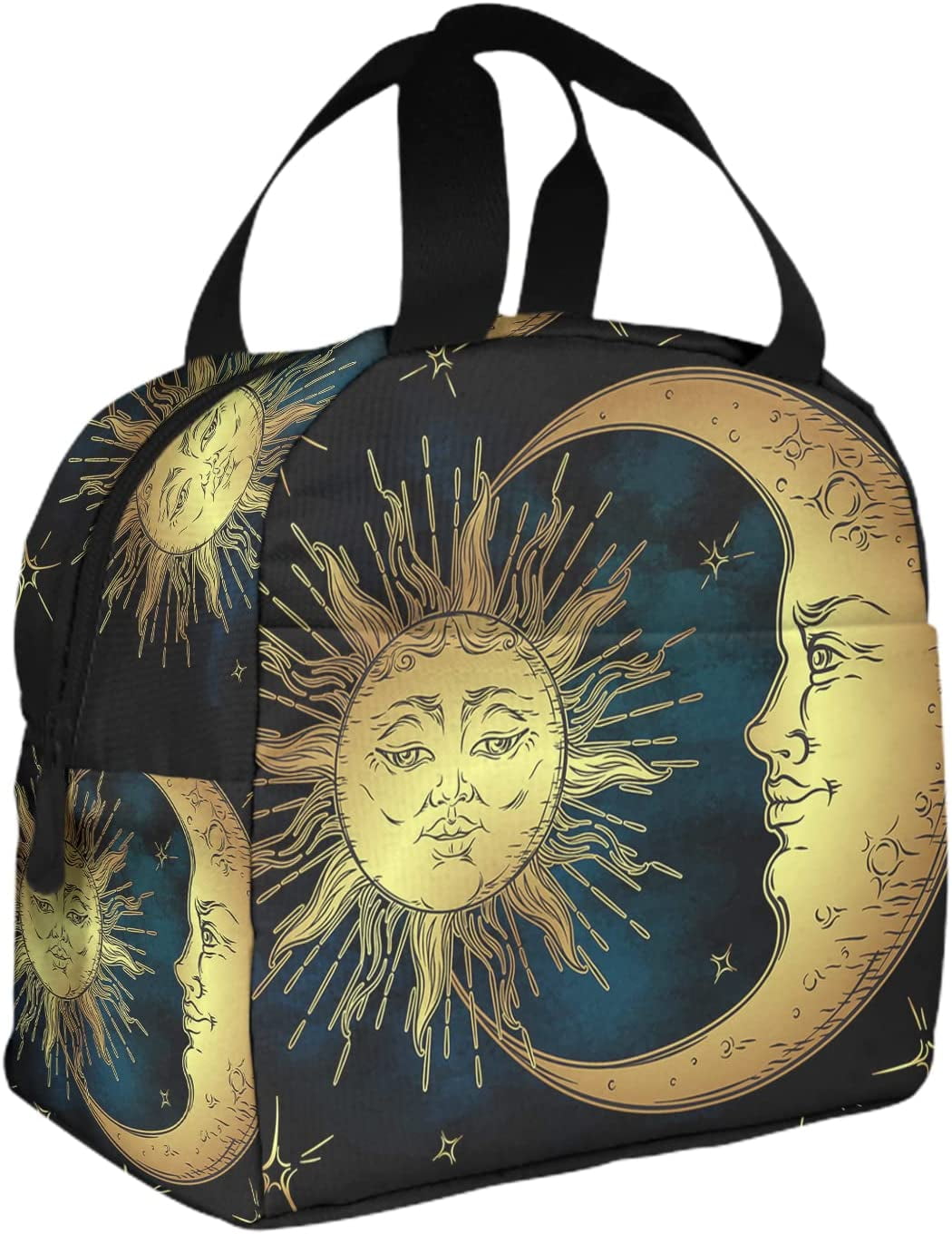 Hyang Beautiful Starry Sky Lunch Bag Purple Blue Nebula Constellation ...