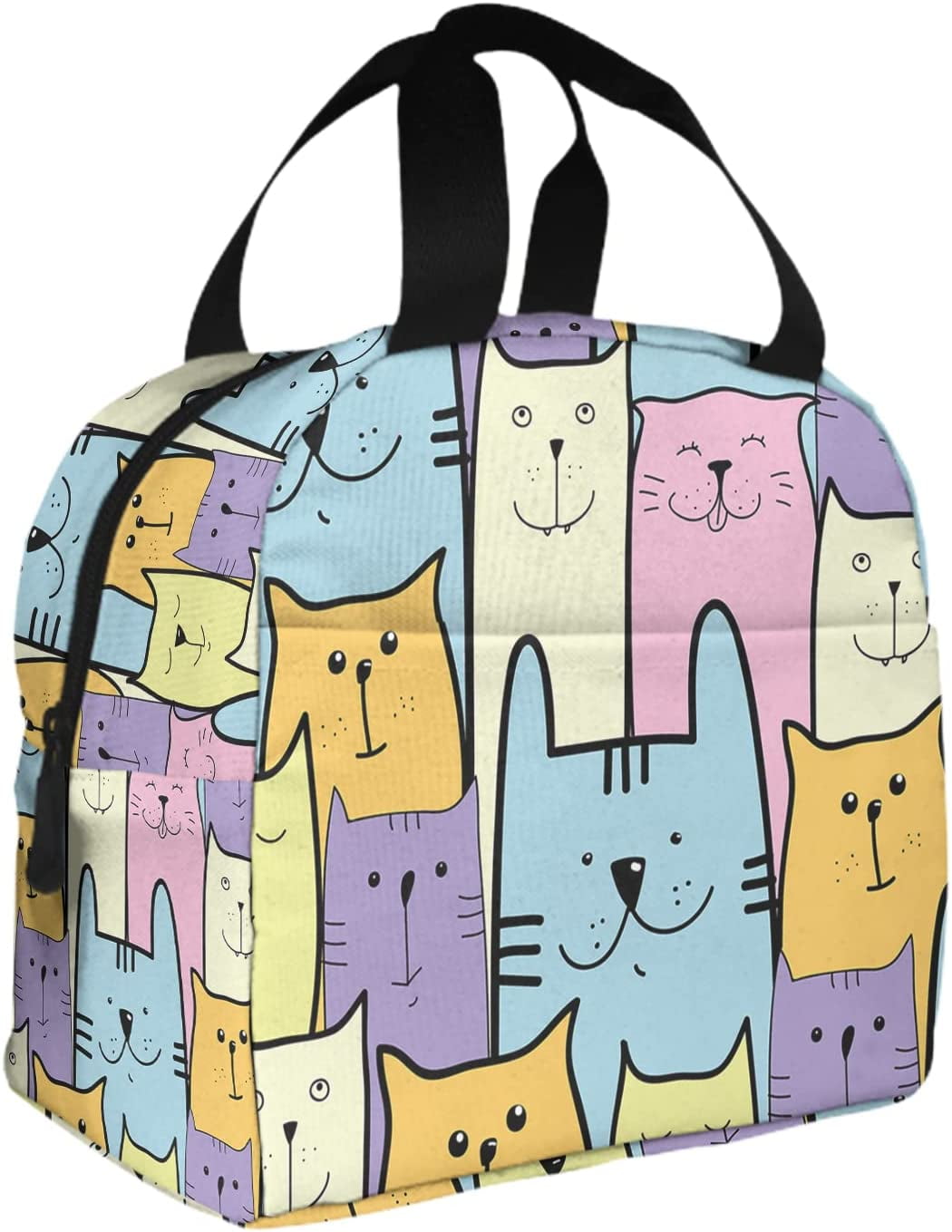 Hyang Beautiful Starry Sky Lunch Bag Purple Blue Nebula Constellation ...