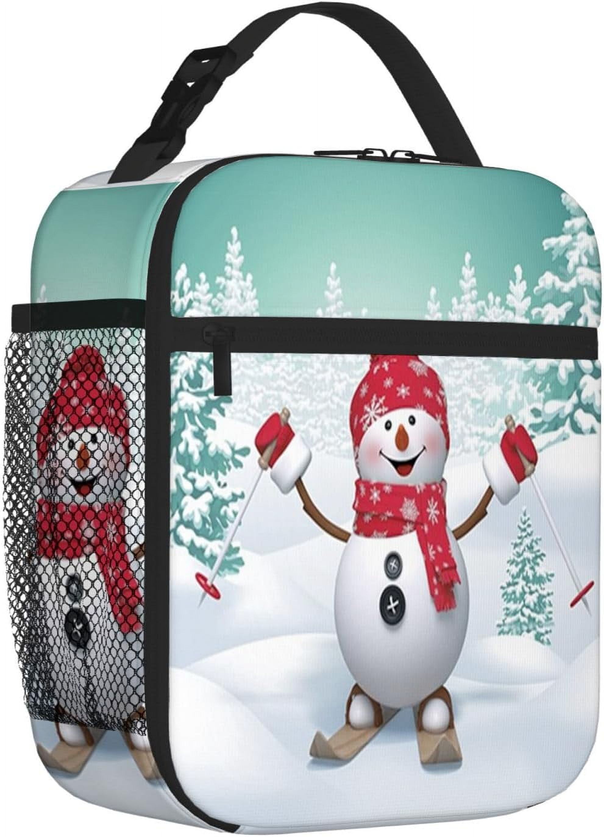 Hyang Christmas Theme,Lunch Box for Men Women,Fir Pine Tree Pattern ...