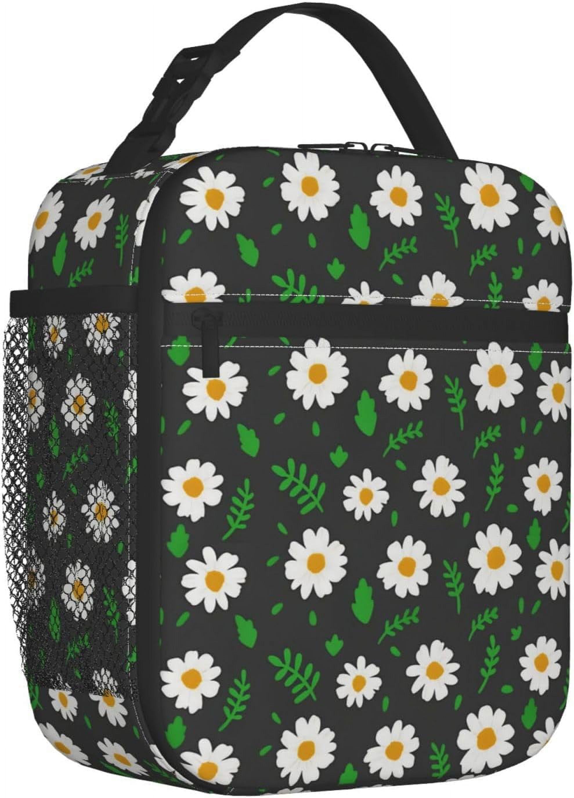 Hyang Daisy Lunch Box for Men and Women Insulated Lunch Bag Portable ...