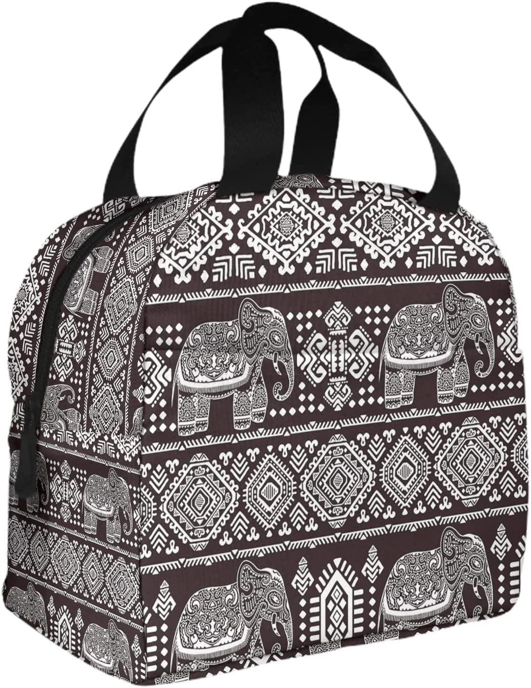 Hyang Fish Scale Pattern Lunch Tote Bag Blue And Purple Ocean Sea ...