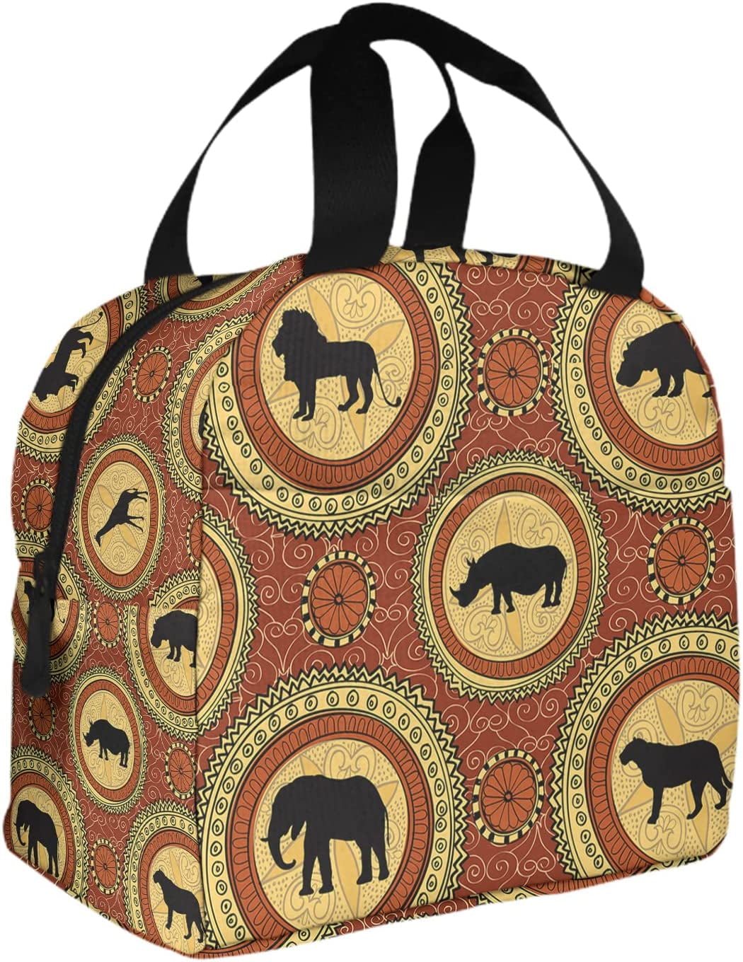 Hyang Fish Scale Pattern Lunch Tote Bag Blue And Purple Ocean Sea ...