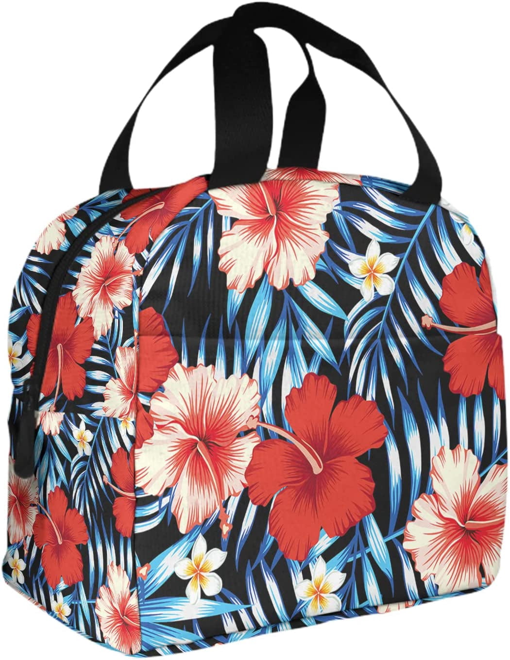 Hyang Fish Scale Pattern Lunch Tote Bag Blue And Purple Ocean Sea ...