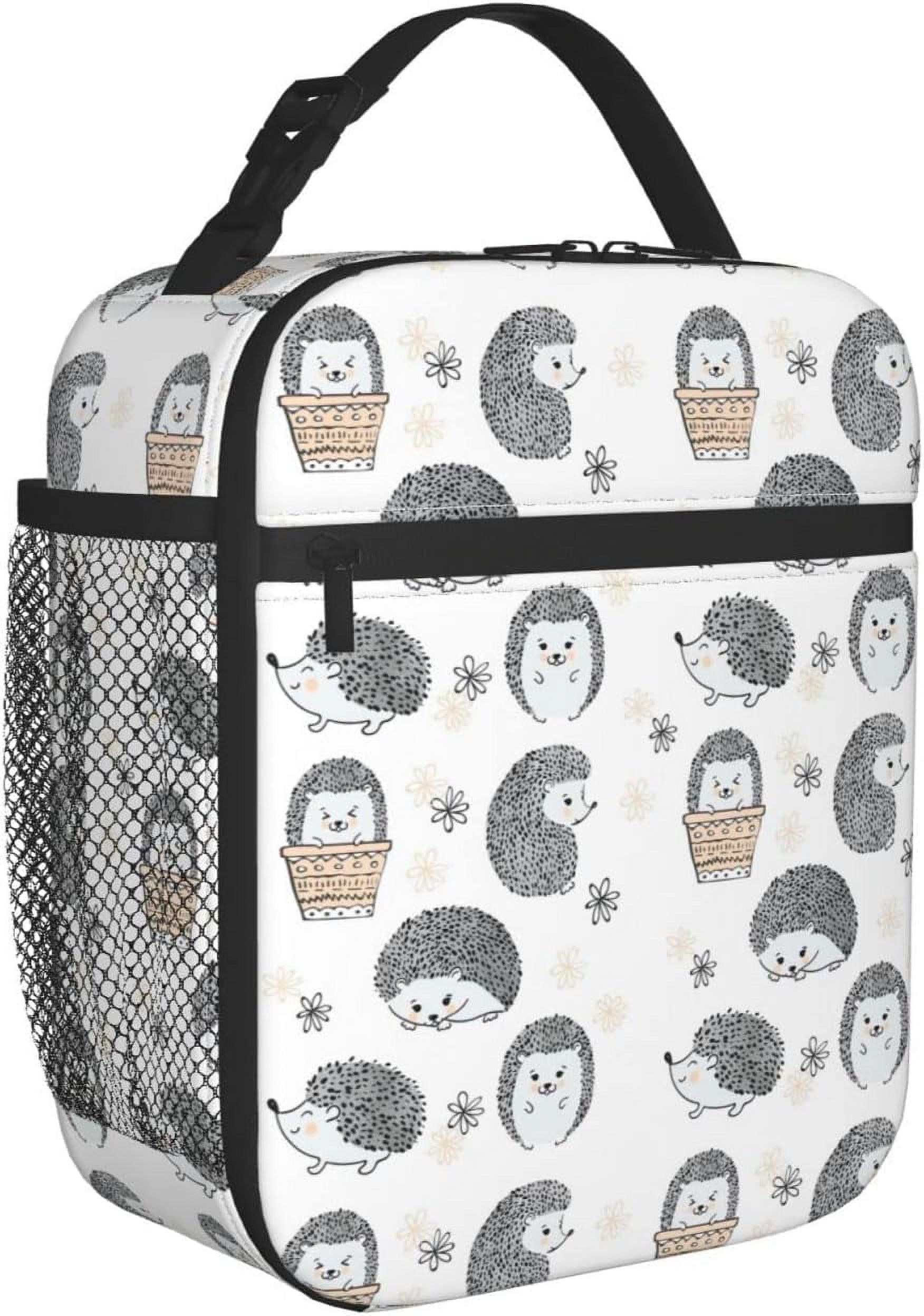 Hyang Halloween Cats Insulated Lunch Box Funny Cat Reusable Lunch Bag ...