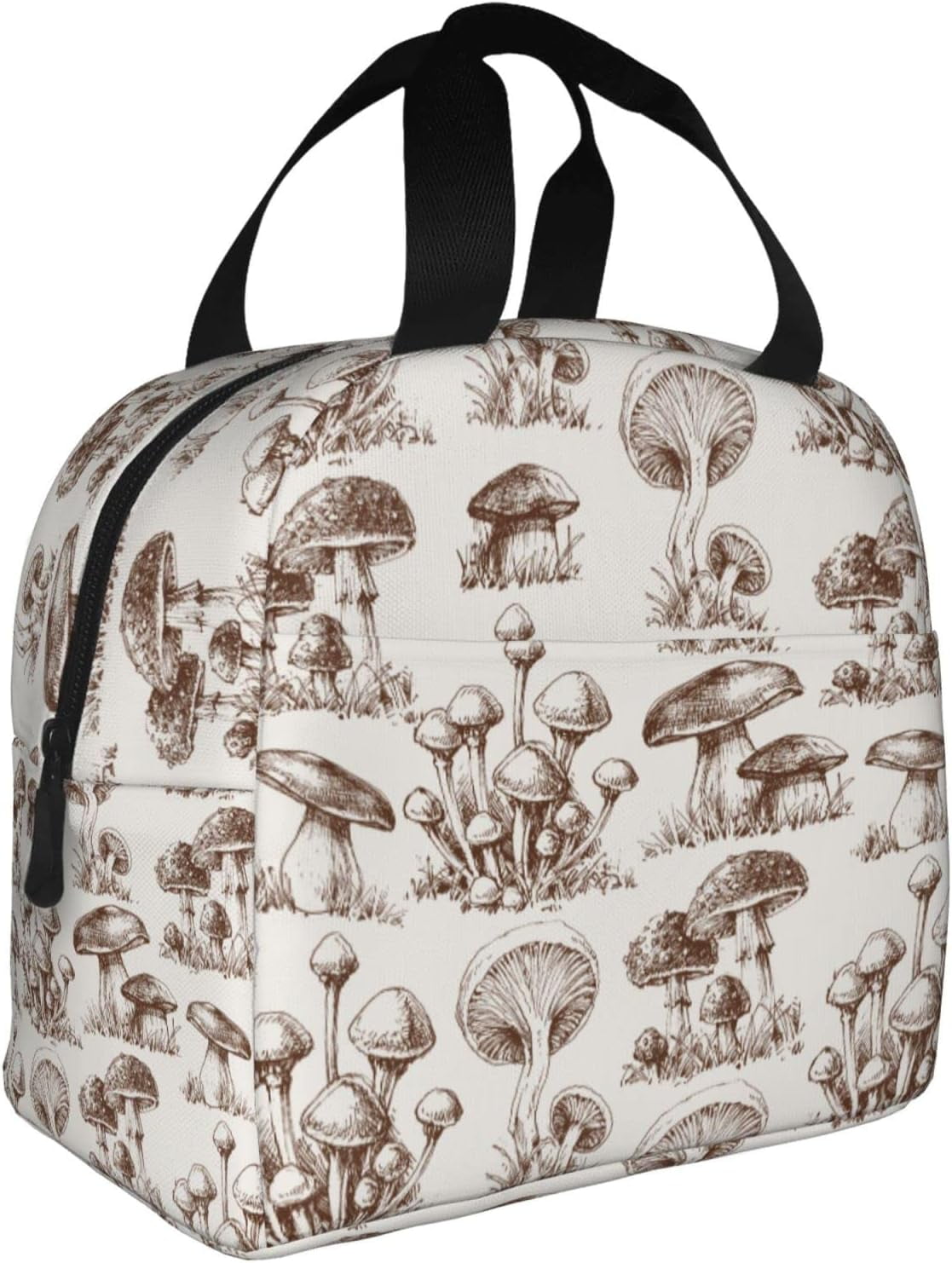 Hyang Hippie Flower Vintage Peace Insulated Lunch Bag For Women Men ...