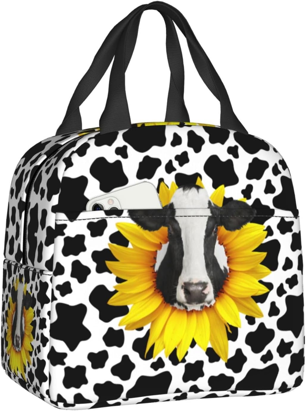 Hyang Lemons Insulated Lunch Bag Women Lunch Box for Men Portable ...