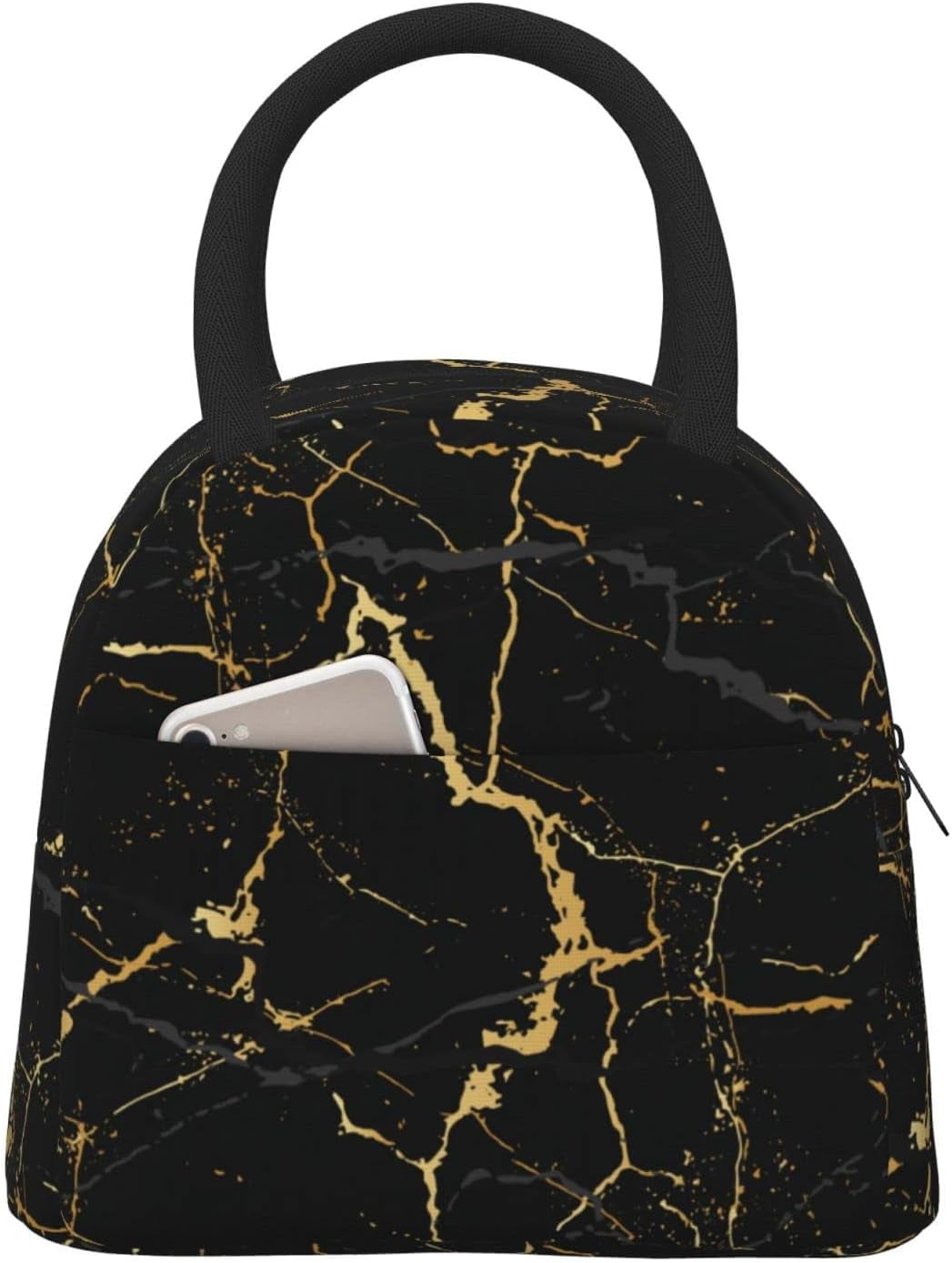 Hyang Lunch Bag Insulated African American Lunch Box Black Woman ...