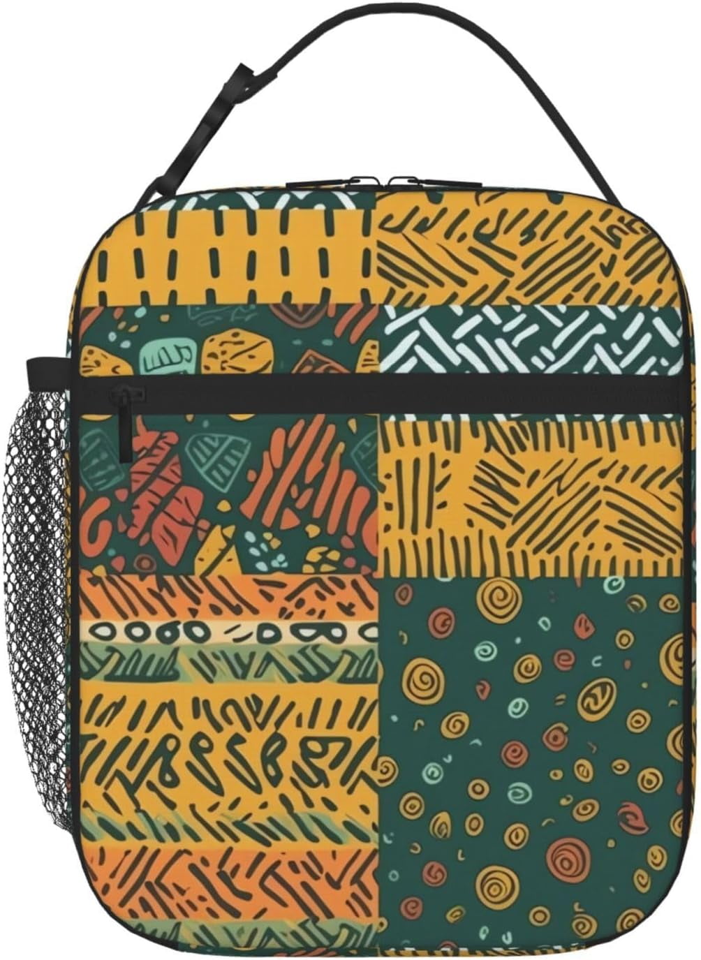 Hyang Lunch Bag for Women Insulated Lunch box Stripe arrangement ...